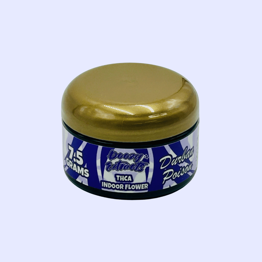Doozy Extracts | 4 Grams Indoor THCA Flower Mag Jar - Durban Poison